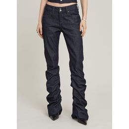 G-Star Raw 5-Pocket-Jeans G-STAR "G-Staq Low Bootcut Jeans", Damen, Gr. 28, L&auml;nge 30, raw denim, Obermaterial: 100% Baumwolle, Jeans 5-Pocket-Jeans