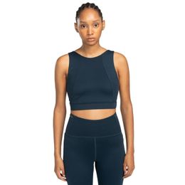 Sporttop Element "Temple", Damen, Gr. XS, blau (blauberry), Obermaterial:79% Microfaser, 21% Elasthan;, Tops Sporttop