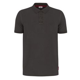 JOOP! Poloshirt JOOP JEANS "Ambrosian", Herren, Gr. S, schwarz, Jersey, Obermaterial: 95% Baumwolle, 5% Elasthan, clean, unifarben, klassisch, Rundhals, Rippb&uuml;ndchen, Shirts, mit Knopfleiste