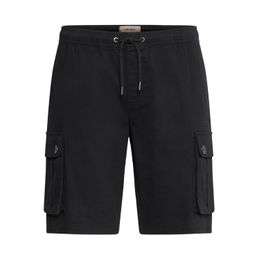 Cargoshorts Blend "Cargoshorts BHMBHKVALLE", Herren, Gr. 3XL, N-Gr, schwarz, Obermaterial: 99% Baumwolle CO. 1% Elasthan EL., Hosen