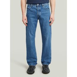 G-Star Raw 5-Pocket-Jeans G-STAR "Dakota Regular Straight Jeans", Herren, Gr. 35, L&auml;nge 32, faded watercourse, Obermaterial: 75% Baumwolle, 25% Baumwolle, Jeans 5-Pocket-Jeans