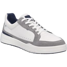 Sneaker Josef Seibel "Donovan 06, hellgrau-multi", Herren, Gr. 41, grau (hellgrau, multi), Obermaterial: 80% Rindsleder Leather cow. 20% Textilmaterial TEXMAT., Schuhe Sneaker