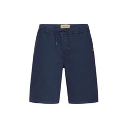 Chinoshorts Blend "Chinoshorts BHMTirel", Herren, Gr. S, N-Gr, blau (marineblaus), Obermaterial: 98% Baumwolle CO. 2% Elasthan EL., Hosen Chinoshorts
