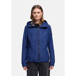 Outdoorjacke Marikoo "Yoshikoo", Damen, Gr. M, navy, Obermaterial: 100% Polyester. Futter: 100% Polyester. Wattierung: 100% Polyester. &Auml;rmelfutter: 100% Polyester, Jacken Outdoorjacke, Sportliche Funktionsjacke mit Kapuze und hochschlie&szlig;endem Kragen