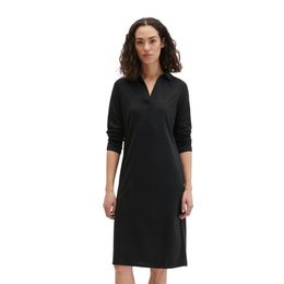 Marc O'Polo MARC O'POLO Damen Jerseykleid "aus flie&szlig;endem Soft-Touch-Jersey"schwarz, Gr. L, unifarben, Obermaterial: 68% Viskose, 32% Polyester, Kleider