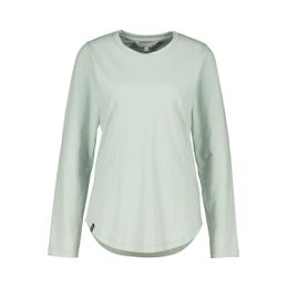 alife and kickin Langarmshirt ALIFE & KICKIN "Damen LeabellaAK A", Damen, Gr. L, fresh mint, 100% Baumwolle (Bio), Shirts Langarmshirt
