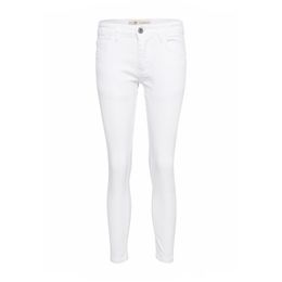 2Y Premium Damen Bequeme Jeans "2Y Premium 2Y Premium Ole Skinny Jeans"wei&szlig;, Gr. 32, unifarben, 98% Baumwolle, 2% Elasthan, Jeans