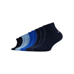 Kurzsocken s.Oliver "essentials", M&auml;dchen, Gr. 39-42, blau, Baumwollmischung, Socken, mit vielseitigen Farben