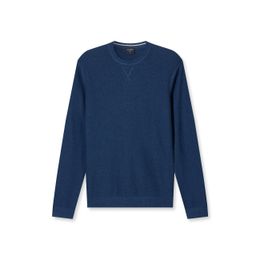 OLYMP Herren Strickpullover "OLYMP Casual Strick"blau, Gr. XL, 100% Baumwolle, Pullover
