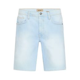 Jeansshorts Blend "Shorts BHTWISTER", Damen, Gr. 3XL, N-Gr, blau (denim light blau), Obermaterial: 98% Baumwolle CO. 2% Elasthan EL., Jeans Jeansshorts