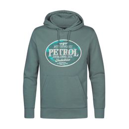 PETROL INDUSTRIES Sweatshirt Herren Gr&ouml;&szlig;e M beige / t&uuml;rkis / gr&uuml;n / hellgr&uuml;n