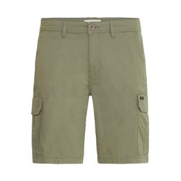 !Solid Cargoshorts SOLID "Cargoshorts SDKallant", Herren, Gr. L, N-Gr, gr&uuml;n (dusty olive), Obermaterial: 98% Baumwolle CO. 2% Elasthan EL., Hosen