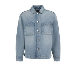 WE Fashion Hemd Herren Gr&ouml;&szlig;e XXXL blue denim