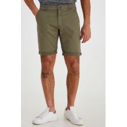 Chinoshorts Blend "BHBrix", Herren, Gr. XXL, US-Gr&ouml;&szlig;en, gr&uuml;n (dusty olive), Web, 97% Baumwolle, 3% Elasthan, unifarben, regular fit kurz, Hosen Chinoshorts, Stilvolle Chino Shorts mit Eingrifftaschen