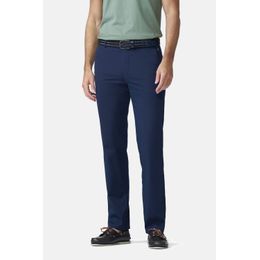 MEYER Herren Chinos "Bonn 1-8142"marine, Gr. 46, unifarben, 88% Baumwolle, 10% Seide, 2% Elasthan, Hosen, Seide-Bio-Baumwolle