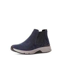 Chelseaboots Gabor "Chelsea Boot", Damen, Gr. 42, blau, Schuhe Chelseaboots