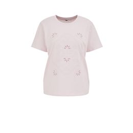WE Fashion T-Shirt Damen Gr&ouml;&szlig;e XXXL hellpink
