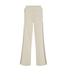 WE Fashion Hose Damen Gr&ouml;&szlig;e 46 beige / schwarz