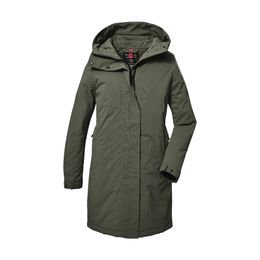 G.I.G.A. by Killtec Parka "GW 73 WMN PRK", Damen, Gr. 36, gr&uuml;n (olivgr&uuml;n), Obermaterial: 100% Polyester;Futter: 100% Polyester;F&uuml;llung: 100% Polyester, G.I.G.A. DX BY KILLTEC, Jacken Parka, Wasserdichter, atmungsaktiver Damenparka mit Teflon EcoElite&trade;