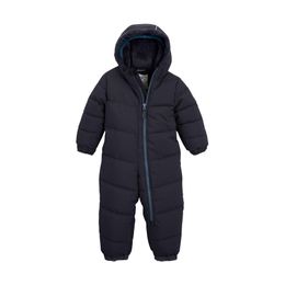 Overall "FIOW 20 MNS QLTD ONPC", M&auml;dchen, Gr. 110/116, Normalgr&ouml;&szlig;en, blau (navy), Obermaterial: 100% Polyester;Futter: 100% Polyester;F&uuml;llung: 100% Polyester, FIRST INSTINCT BY Killtec, Overalls Overall, Steppoverall mit Kapuze, 10.000 mm Wassers&auml;ule, Teddyfell innen