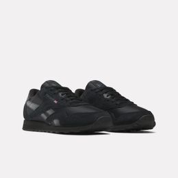 Sneaker Reebok CLASSIC "CLASSIC NYLON", Herren, Gr. 46, schwarz, Leder, Textil, Schuhe Sneaker