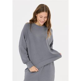 ENDURANCE ATHLECIA ATHLECIA Damen Sweatshirt "Jacey", grau, Gr. 38, unifarben, 51% Polyester, 44% Modal, 5% Elasthan, Sweatshirts, aus extra weichem Material
