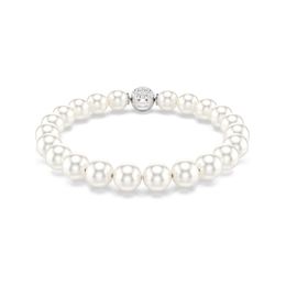 Swarovski Armband 'Matrix' Damen Gr&ouml;&szlig;e One Size silber / perlwei&szlig;