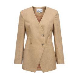 Object Blazer 'OBJBEA' Damen Gr&ouml;&szlig;e 38 braun