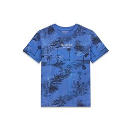 Guess T-Shirt Jungen Gr&ouml;&szlig;e 164 blau / schwarz / wei&szlig;