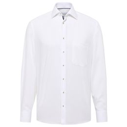 Eterna Herren Langarmhemd "COMFORT FIT"wei&szlig;, Gr. 43, 42% Baumwolle, 58% Lyocell, Hemden, NON IRON (b&uuml;gelfrei)