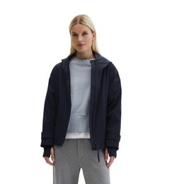 Marc O'Polo MARC O'POLO Damen Outdoorjacke "aus wasserdichtem Nylon-Stretch"deep night blau, Gr. 42, unifarben, Obermaterial: 88% Polyamid, 12% Elasthan; Futter: