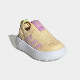 Slip-On Sneaker adidas Sportswear "BUBBLECOMFY KIDS", Kinder, Gr. 24, orange tint, bliss lila, pulse lime, Textil, Schuhe, f&uuml;r Kinder