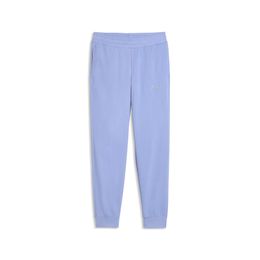 Sporthose Puma "Essentials Script Jogginghose Damen", Herren, Gr. XL, Normalgr&ouml;&szlig;en, intense lavender lila, Obermaterial: 32% Polyester, 68% Baumwolle. Taschenfutter: 100% Baumwolle. Unterer Saum: 97% Baumwolle, 3% Elasthan, bedruckt, comfort fit, Hosen Sporthose