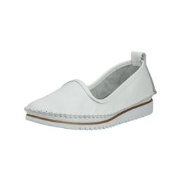 Slipper Andrea Conti "Andrea Conti Slipper Leder", Damen, Gr. 41, wei&szlig;, Leder, Schuhe Slipper