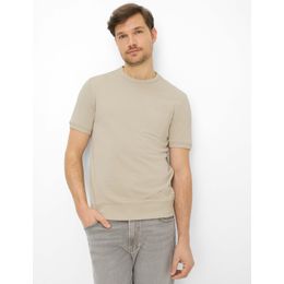 Brax Herren Rundhalspullover "Style SULLY"beige, Gr. XXL, 82% Baumwolle, 18% Polyester, Pullover