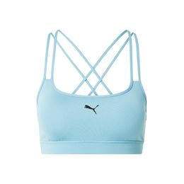 Puma Sport-BH 'Move' Damen Gr&ouml;&szlig;e S himmelblau / schwarz