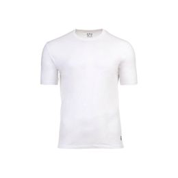 T-Shirt REAL MADRID "T-Shirt RM Undershirt U-Neck 5-Pack 5er Pack", Damen, Gr. L, bunt (schwarz, wei&szlig;), Obermaterial: 100% Baumwolle CO., Shirts T-Shirt