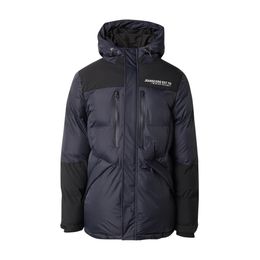 INDICODE Jeans Winterparka 'Kayce' Herren Gr&ouml;&szlig;e XL navy / schwarz / wollwei&szlig;