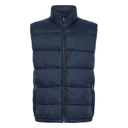Steppweste Blend "Steppweste BHEIDEN", Herren, Gr. XXL, blau (salute), Obermaterial: 100% Nylon NY., Westen Steppweste