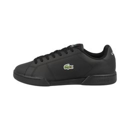 Sneaker Lacoste "Lacoste Carnaby CUP 125 2 Sneaker low Herren Schuhe", Herren, Gr. 45, schwarz, Glattleder, Synthetik, Schuhe Sneaker, Verst&auml;rkte Ferse