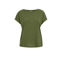 WE Fashion T-Shirt Damen Gr&ouml;&szlig;e XXL oliv