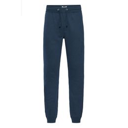 !Solid Sweathose SOLID "Sweathose SDAUGULUS", Herren, Gr. S, N-Gr, blau (insignia blau), Obermaterial: 65% Polyester PES. 35% Baumwolle CO., Hosen Sweathose