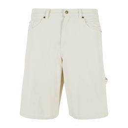 Cargoshorts Karl Kani "Karl Kani Herren Karl Kani OG Shorts", Herren, Gr. S, US-Gr&ouml;&szlig;en, sanftes wei&szlig;, 100% Baumwolle, unifarben, loose fit, Hosen