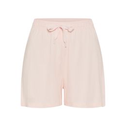 Pyjamahose BOSS "CI_Shorts CW", Damen, Gr. L, N-Gr, light, pastel pink 680, Jersey, Obermaterial: 95% Baumwolle, 5% Elasthan, Basic, Basic lang, Hosen Pyjamahose, mit BOSS Logoschriftzug