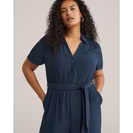 WE Fashion Jumpsuit female size XXL marine blue