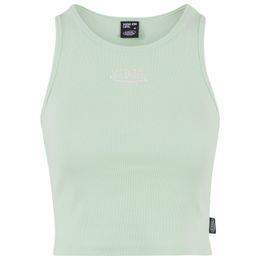 Muskelshirt Von Dutch "Von Dutch SYDNEY TOPS", Damen, Gr. M, sage, 96% Baumwolle, 4% Elasthan, bedruckt, normal, Rundhals, Shirts