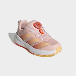 Trailrunningschuh adidas terrex "AGRAVIC BOA KIDS", M&auml;dchen, Gr. 37, semi impact orange, blush pink, ice tangerine, Synthetik, Textil, Schuhe, f&uuml;r Kinder & Jugendliche