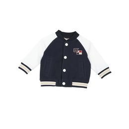 Chicco Sweatjacke Jungen Gr&ouml;&szlig;e 68 beige / marine / wei&szlig;