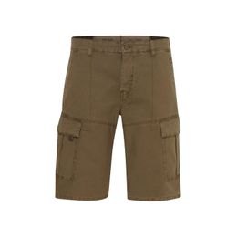 Cargoshorts Blend "Cargoshorts BHWoven", Herren, Gr. XL, N-Gr, braun (beech), Obermaterial: 98% Baumwolle CO. 2% Elasthan EL., Hosen