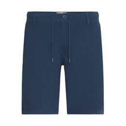 Chinoshorts Blend "Chinoshorts BHTibo", Herren, Gr. L, N-Gr, blau (marineblaus), Obermaterial: 98% Baumwolle CO. 2% Elasthan EL., Hosen Chinoshorts